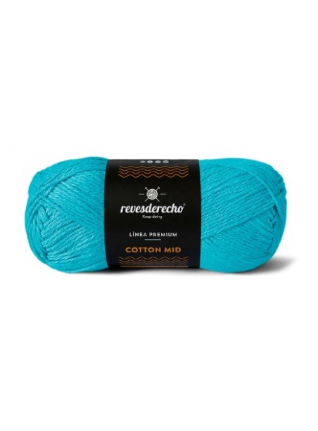 Hilo de Algodón Cotton Mid de Revesderecho Color Calipso